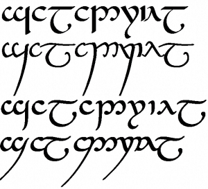 O que você sempre quis saber sobre Tengwar | Tolkien e o Élfico